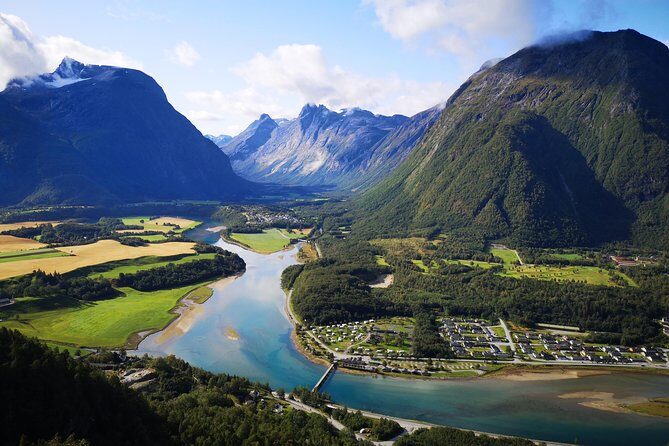 Via Ferrata Åndalsnes Intro Wall - Introduction to the Via Ferrata Åndalsnes Intro Wall