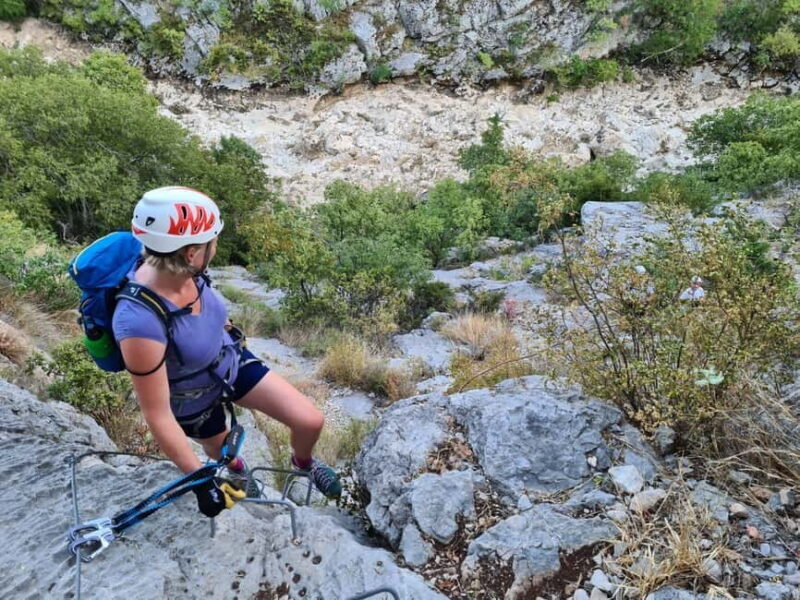 Via ferrata ikola Canyon - The Scenery and Natural Beauty