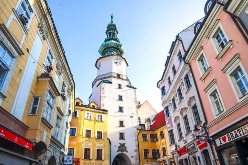 Vienna: Guided Bratislava & Devín Castle Tour via Hainburg - Transportation and Group Size