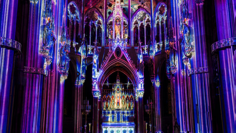 Vienna: Light of Creation Votive Church Immersive Light Show - The Narrow Drawbacks