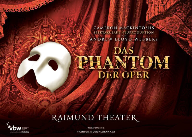 Vienna: Musical Tickets THE PHANTOM OF THE OPERA - Booking and What to Expect