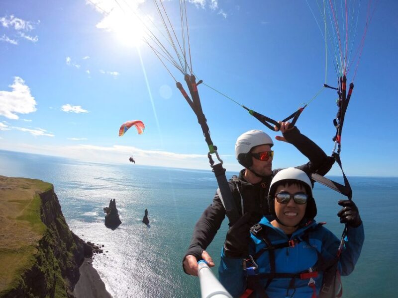 Vík: Paragliding Tandem Flight - Key Points