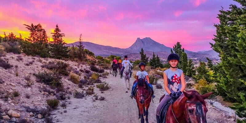 Villajoyosa: Horseback Riding in the Mountains - Key Points