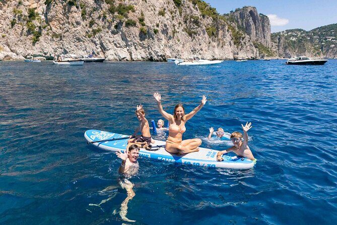 VIP Capri Yacht Experience Private Cruise Swim and Sunbathe - Key Points