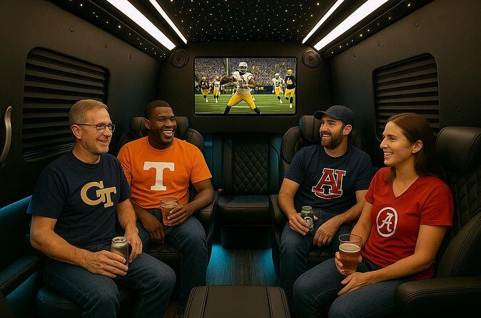 VIP Gameday Tailgate in a Maybach Sprinter Van - FAQ