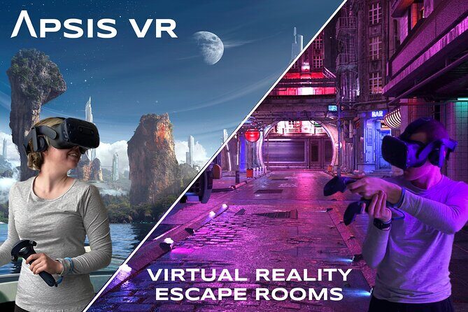 Virtual Reality Escape Room or Arcade Games at Apsis VR