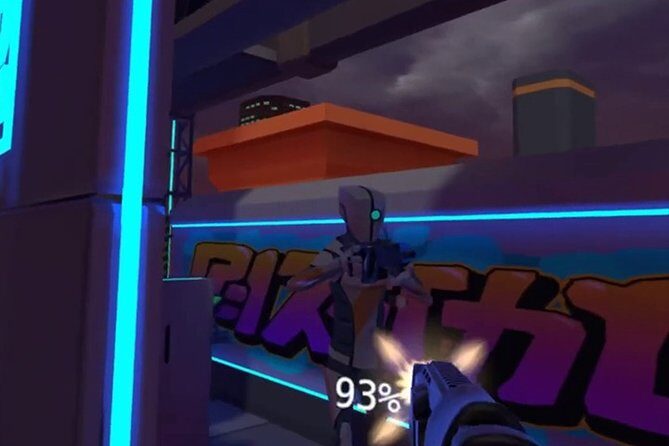 Virtual Reality Player vs Player Shooting Game - The Experience Itself: What to Expect