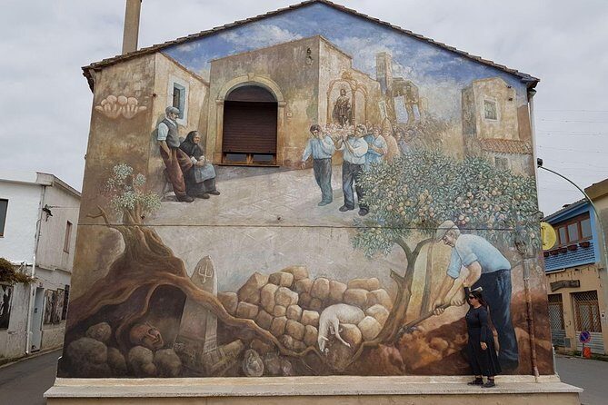 Visit a typical village in Sardinia, Excursion from Cagliari - Exploring the Heart of Sardinia: The San Sperate Art Village