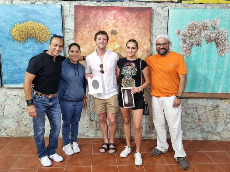 Visit to workshops and studios of contemporary art - The Art, the Artists, and the Stories