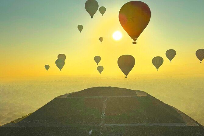 Vuelo amanecer: globo aerostático con Sky Balloons México - Key Points