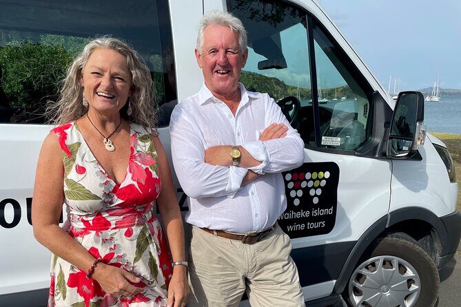 Waiheke 'FLAVOURS' of lunch Wine Oil Beer Spirits max 11 clients - Key Points