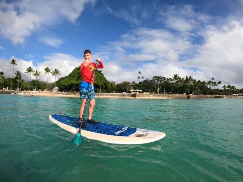 Waikiki: Family, Private and Group Standup Paddle Lessons - An Introduction to Waikiki Standup Paddle Lessons