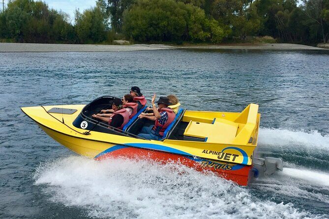 Waimakariri River Jet Boating from Christchurch - Key Points