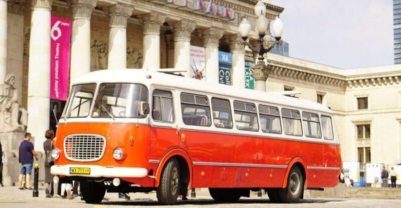 Warsaw: Highlights Guided Retro Bus Tour - An Authentic Retro Ride Through Warsaw