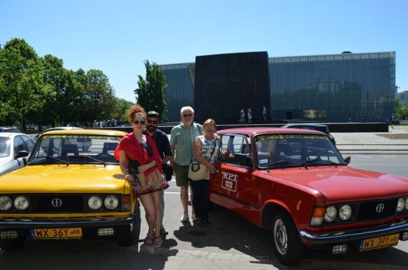 Warsaw Jewish Heritage Private Tour in Retro Fiat - A Closer Look at the Itinerary and Experience