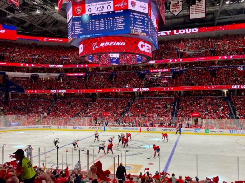 Washington, D.C.: Washington Capitals Ice Hockey Game Ticket - Concessions, Entertainment, and Stadium Amenities
