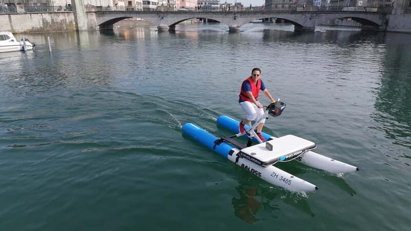 Waterbike on Lake Zurich - A Detailed Look at the Waterbike Experience