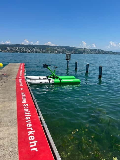 Waterbike on Lake Zurich - FAQs