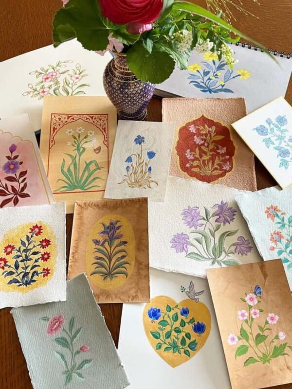 Watercolour Painting Class: Traditional Floral Motifs - The Sum Up