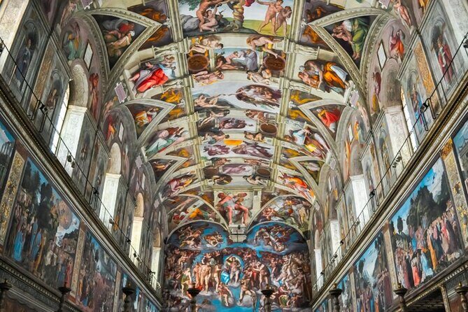 Wednesday Early Morning Sistine Chapel and Vatican I Max 6 People - Itinerary Breakdown
