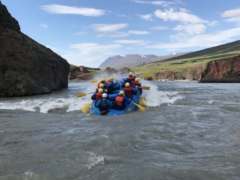 West Glacial River Family Rafting - The Scenic Ride Down West Glacial Canyon