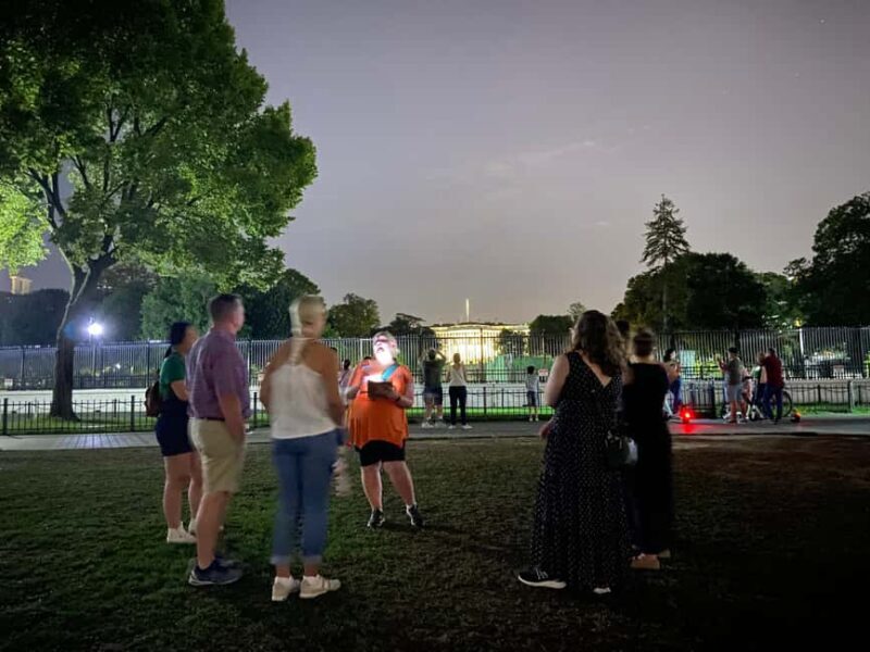 White House at Night: Scandals & Murder Adults Only Tour - Key Points