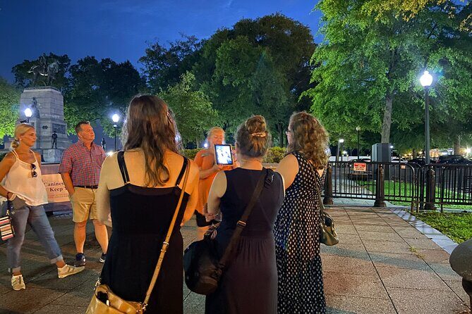 White House at Night: Scandals, Murder, Politics Adults Only Tour - FAQ
