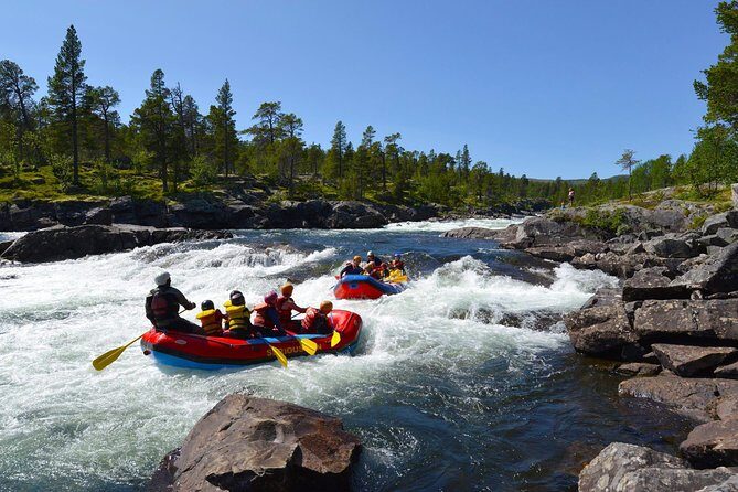 White Water Rafting Adventure in Dagali - level 2 - Key Points