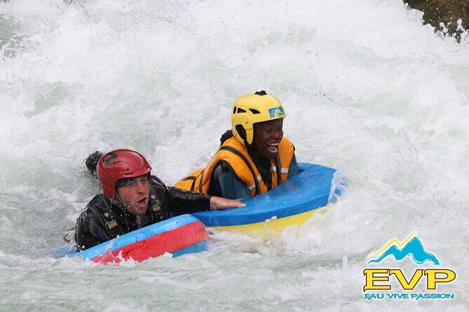 Whitewater swimming (Hydrospeed) on the Durance - Key Points