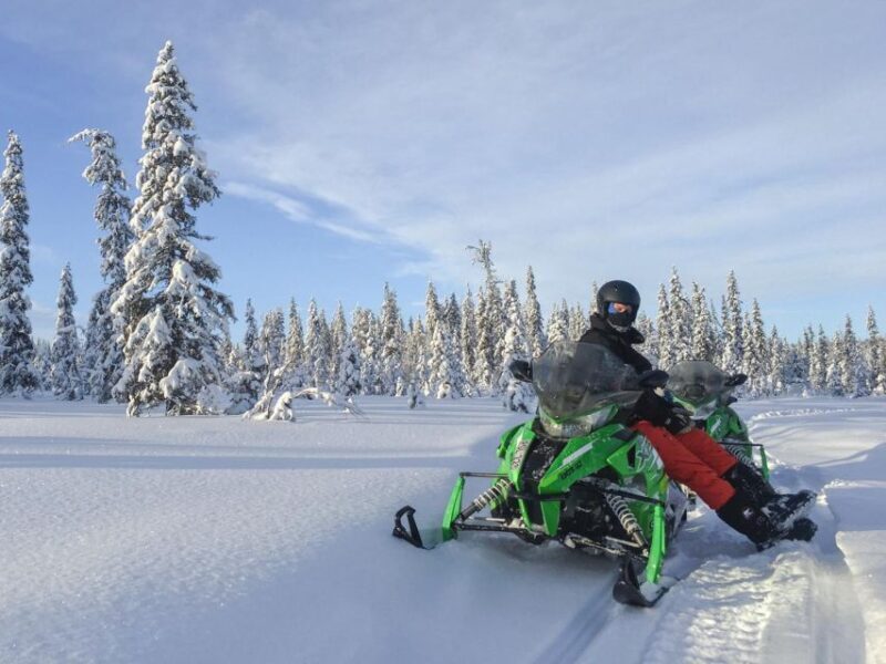Wilderness Tour with Snowmobile & Ice Fishing - Who Will Love This Tour?