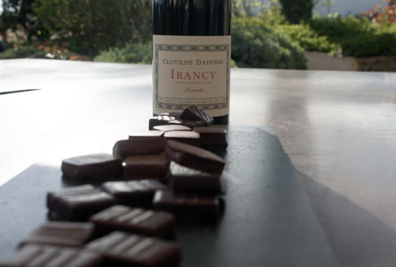 Wine and chocolat tasting at Chablis. - The Sum Up