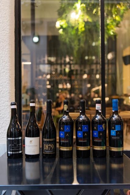 Wine and food pairing in Psyche Wine bar, near Syntagma - The Experience in Detail