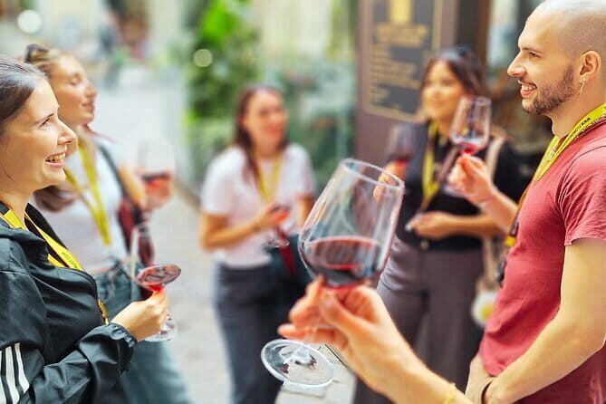 Wine Windows Walk with Wine Tasting and Appetizers - Key Points