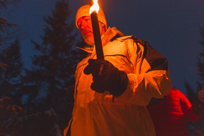 Winter Forest Walk and Campfire by Torchlight in Oslo - Key Points