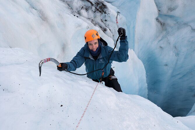 Winter Ice Cave + Climbing Private Photoshoot - 20 Shot Package - Exploring Iceland’s Most Unique Ice Climbing Adventure