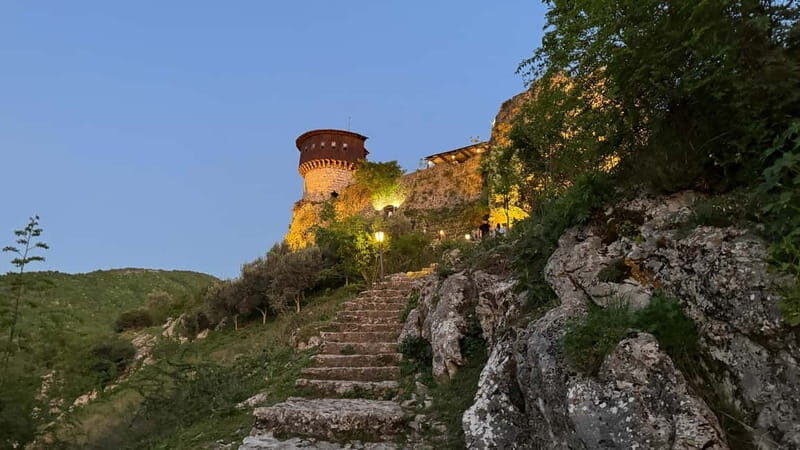 Wonderful Sunset and Dinner in the Castel Of Petrela - Final Thoughts