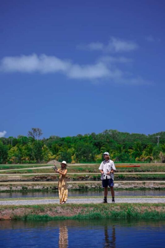 Wonga: Guided Fishing, Farming and Tasting Tour - Tasting the Farms Fresh Catch