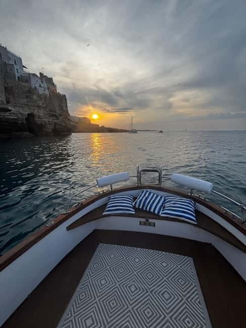 Wooden Gozzo Tour with Aperitif Towards the Beautiful Coast of Polignano - Practical Tips for Your Trip