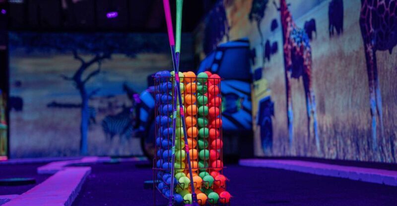Woop! Glow golf: Ljubljana Btc City - Key Points