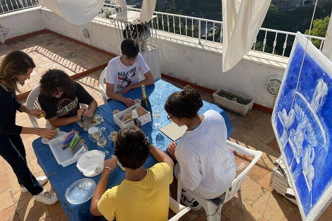 Workshop Fresco Painting & Aperitivo Seaview in Sorrento coast - FAQ