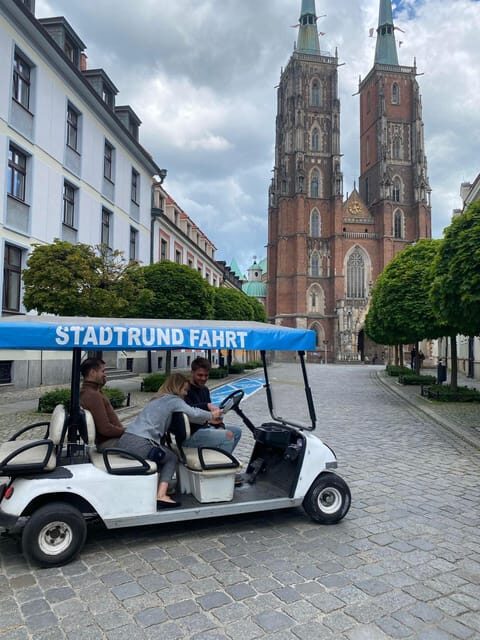 Wroclaw: City Tour Sightseeing By Golf Cart Shared Or Privat - Detailed Breakdown of the Tour Itinerary