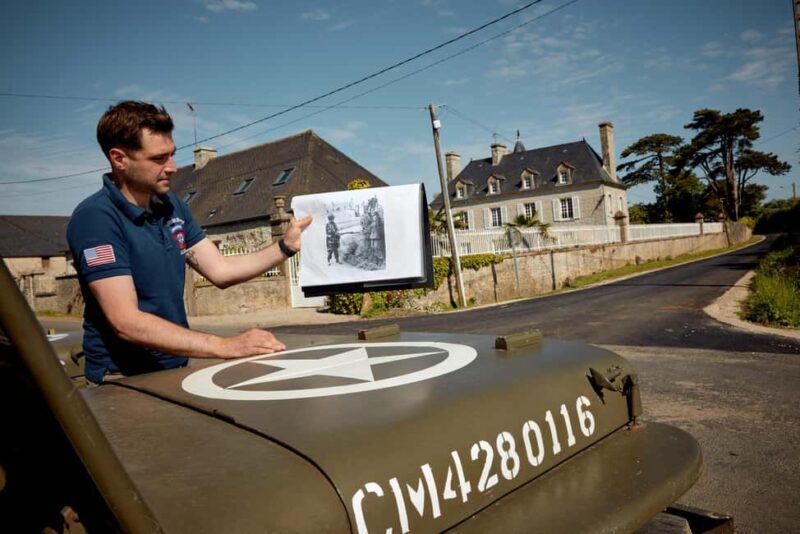 WW2 Jeep Tour Utah Beach - Sainte Mere Eglise 2h - Key Points