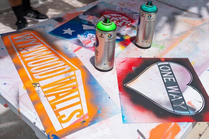Wynwood Walls Street Art Experience : Spray Paint on Canvas