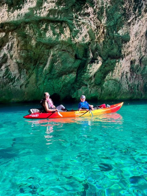 Xàbia: San Antonio Marine Reserve Snorkel & Cave Kayak Tour - Equipment and Guides