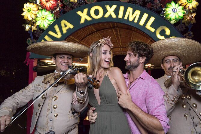 Xoximilco Party Night over Trajinera - Departure from Cancun - Key Points