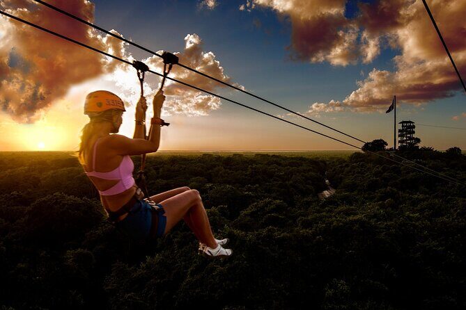 Xplor Fuego Tour,Wild Adrenalin, Round Transportation From Cancun - Key Points