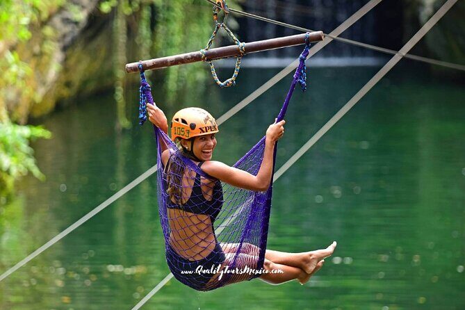 Xplor zip line park with transportation - Key Points