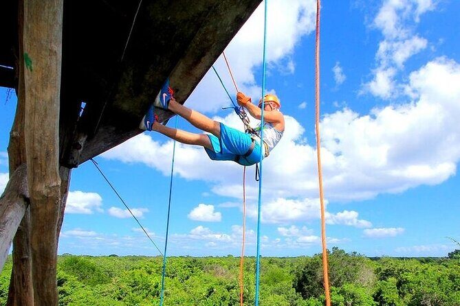 Xtreme Cenote Snorkel, Rappel, Jungle ZipLine, Tulum - What’s Included and What’s Not