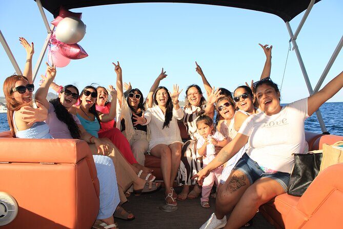 Yacht With Slide in Cabo San Lucas | 45 FT Pantoon - Comfort and Amenities