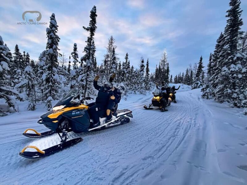 Yellowknife: Snowmobile and Ice Cave Guided Adventure Combo - Key Points